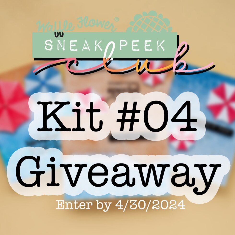 Waffle Flower Kit #04 - Sea You Soon! - Studio JD