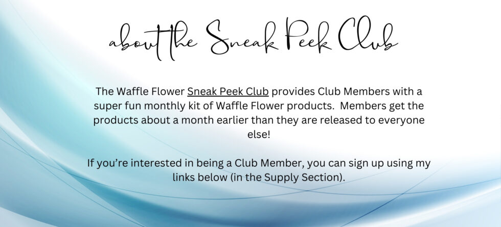 Waffle Flower Kit #04 - Sea You Soon! - Studio JD