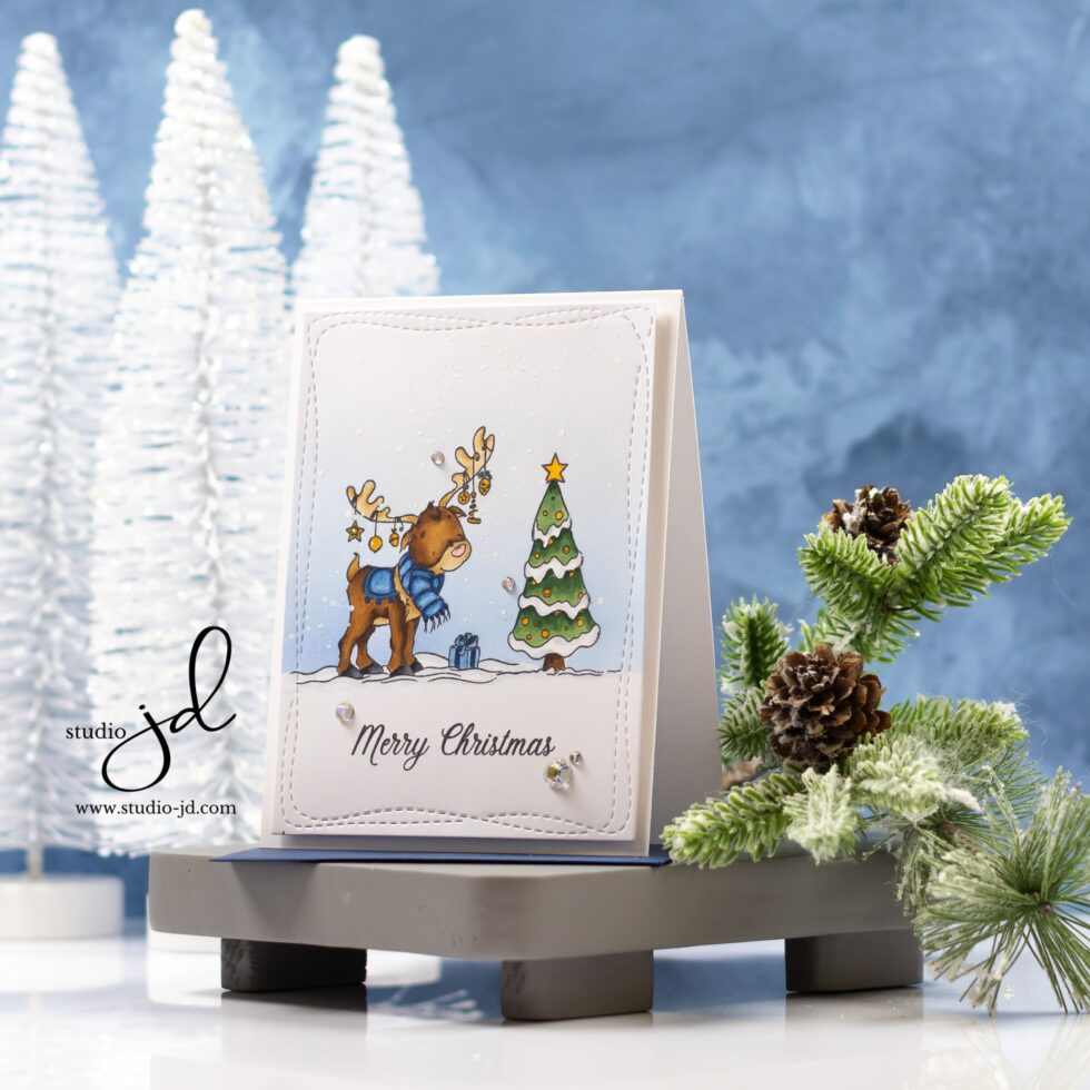 Festive Reindeer - Studio JD